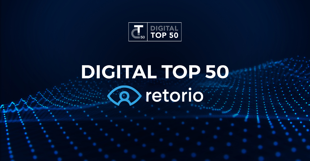 Retorio Selected as Top 50 pick in Digital Top 50 Awards